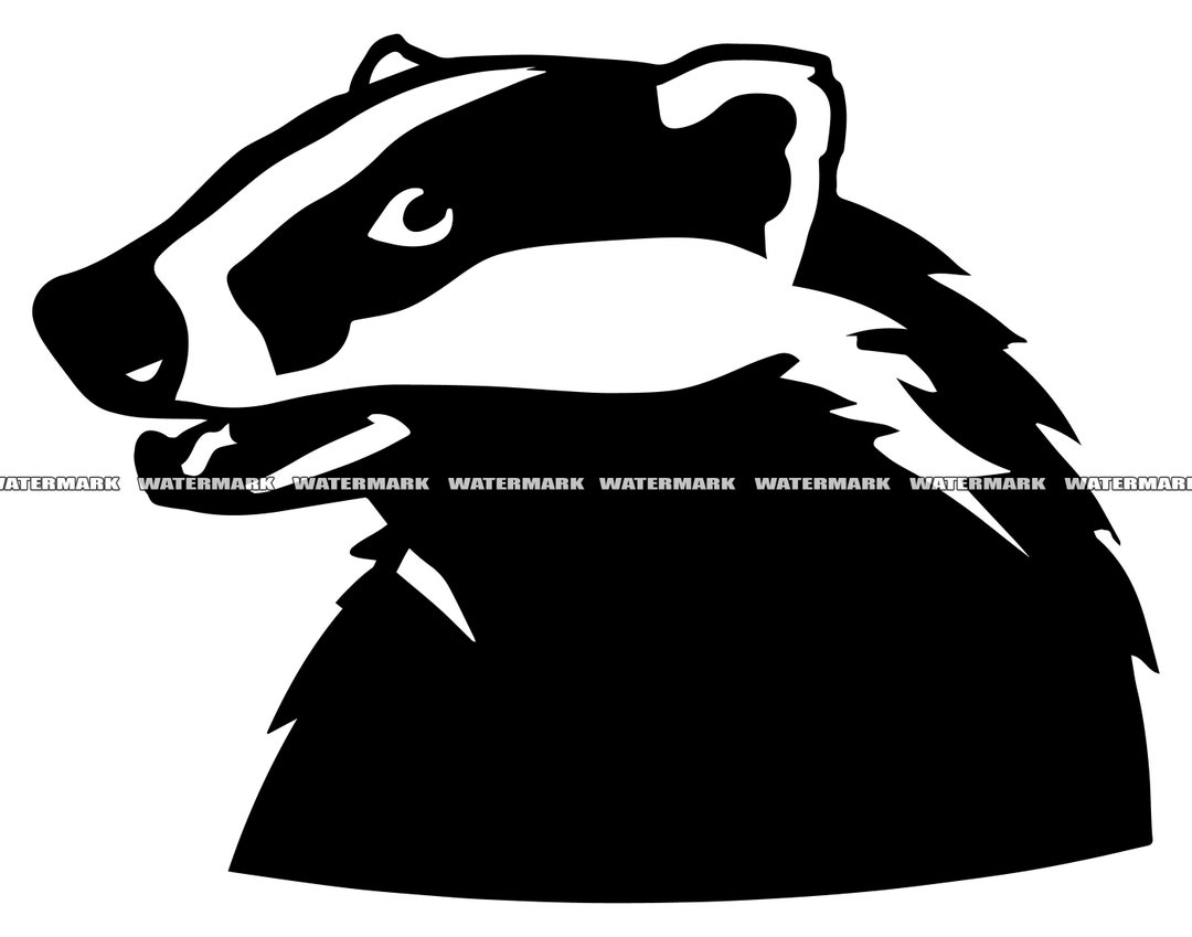 Badger SVG 3 Badger Cut File Badger DXF Badger PNG - Etsy