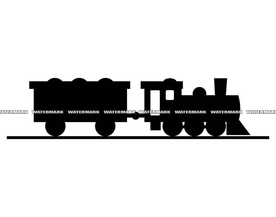 Spielzeug Zug SVG Plotterdatei DXF PNG Clipart - Etsy Österreich