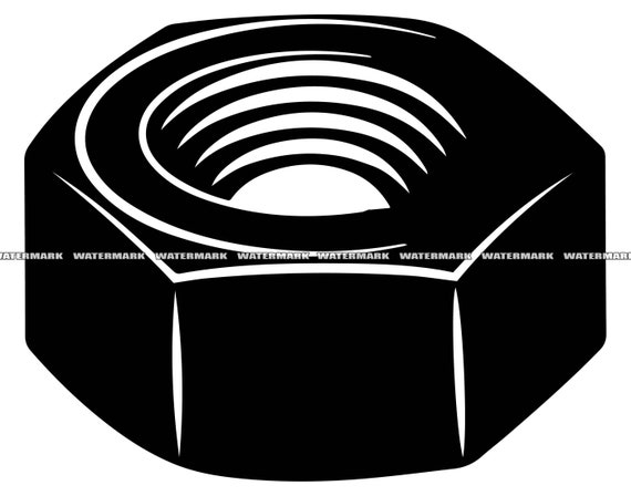 Nut SVG 2 Nut Cut File Nut DXF Nut PNG Nut Clipart Nut - Etsy