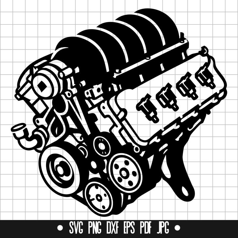 Engine Part Art - Etsy
