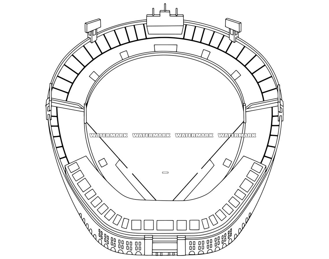 Stadium SVG, Stadium DXF, Stadium PNG, Stadium Clipart, Stadium ...