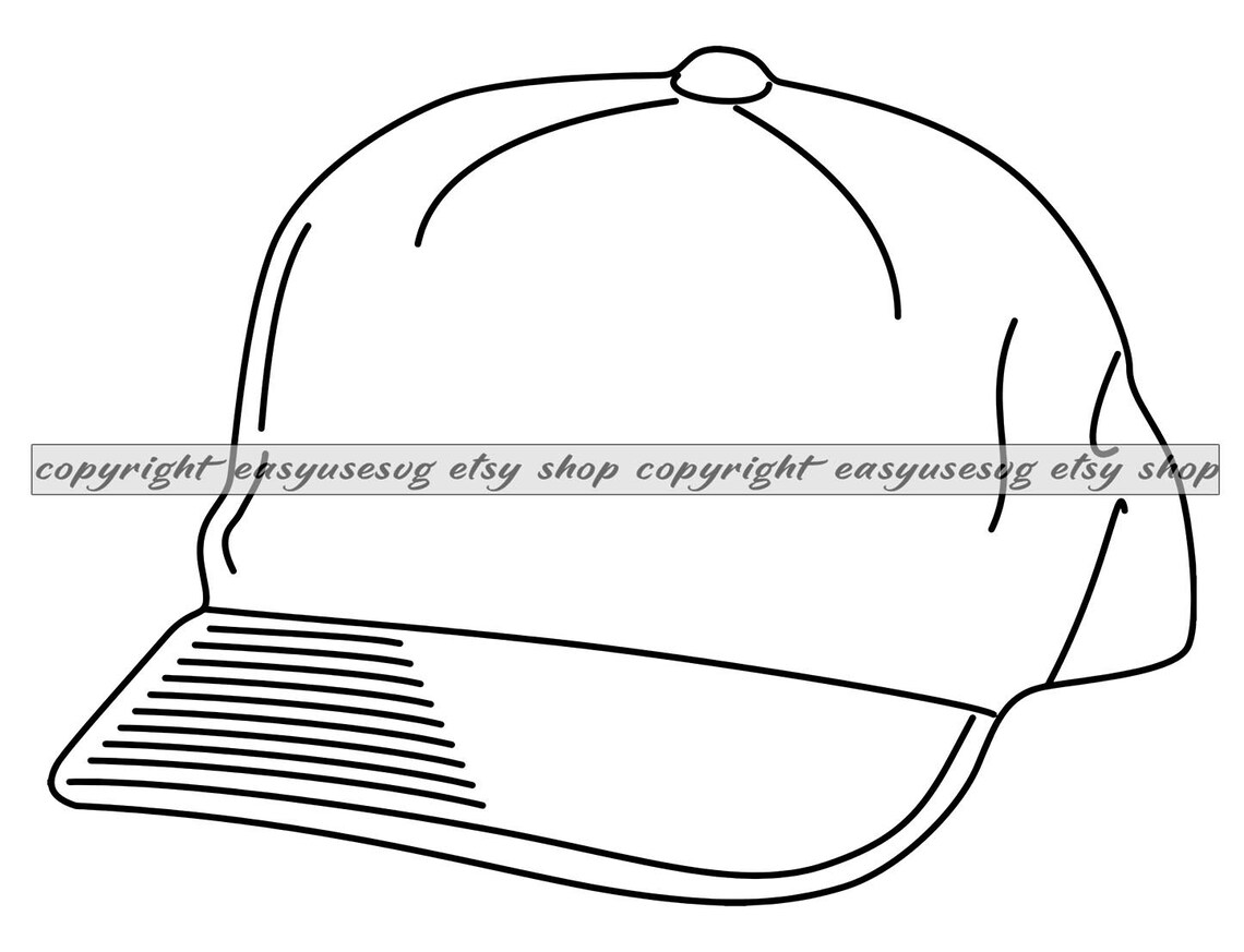 Hat SVG Hat DXF Hat PNG Hat Clipart Hat Silhouette Hat - Etsy
