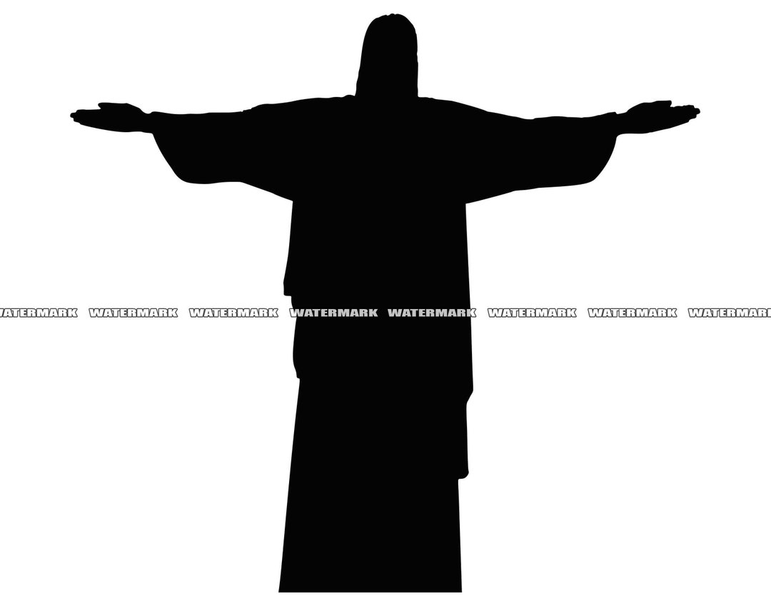 Christ the Redeemer SVG, Christ the Redeemer Cut File, Christ the ...