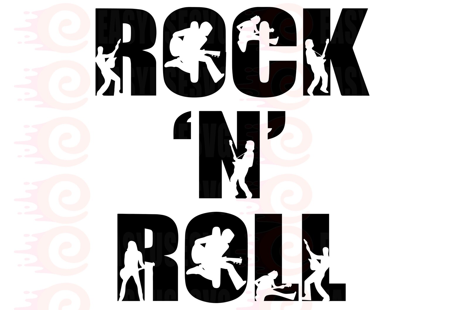 Rock SVG Rock'n Roll SVG Rock Band SVG Rock Clipart | Etsy Canada