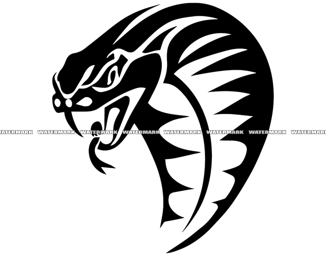 Cobra Head SVG, #5, Cobra Head Cut File, Cobra Head DXF, Cobra Head PNG ...