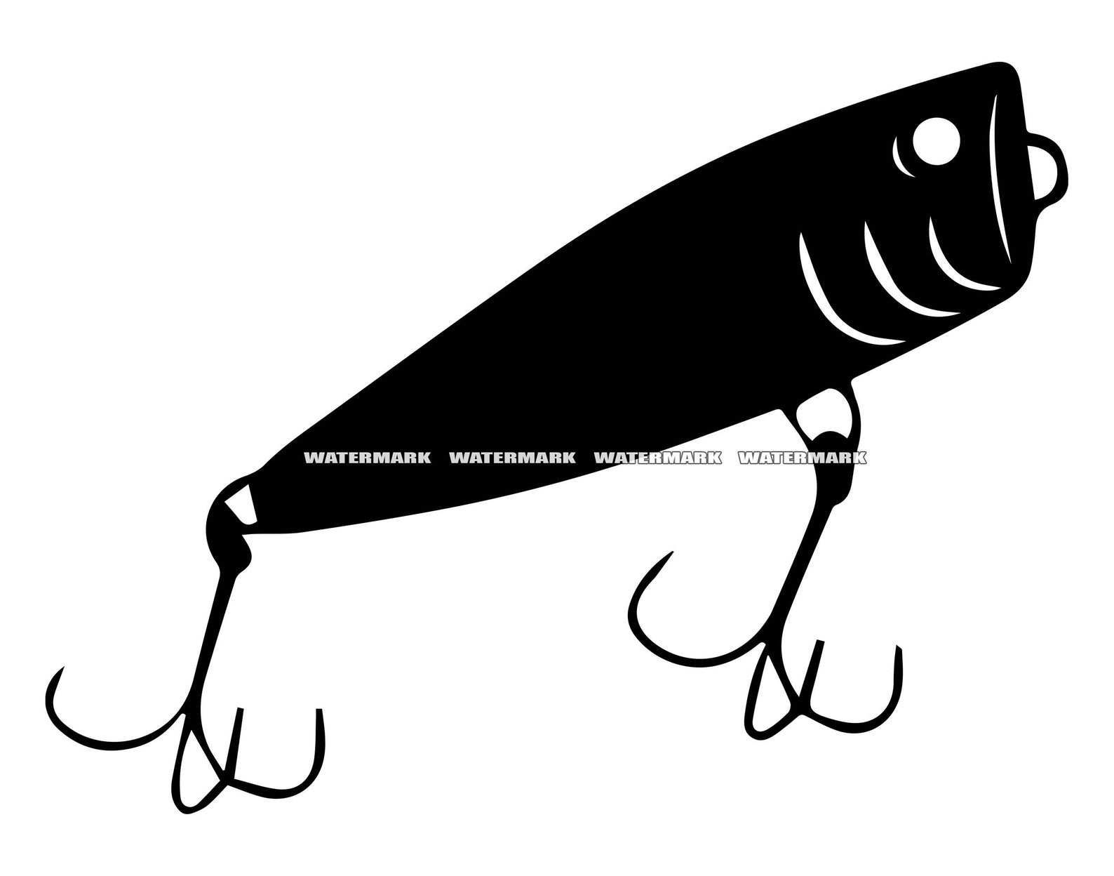 Fishing Lure SVG 2 Fishing Lure DXF Fishing Lure PNG | Etsy