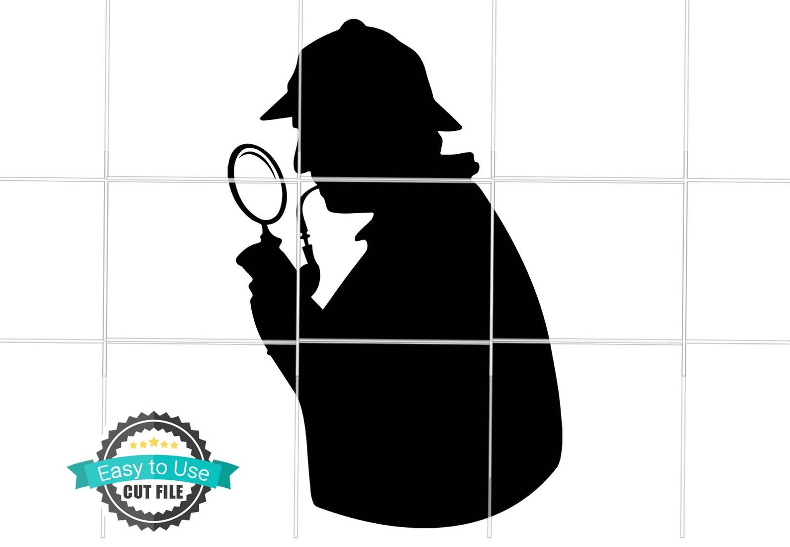 Detective SVG Detective DXF Detective Clipart Detective Svg - Etsy