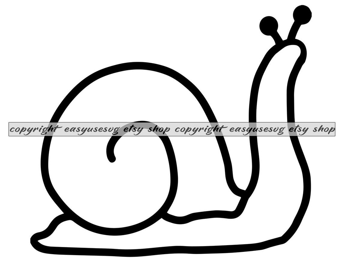 Snail SVG Escargot SVG Winkle SVG Helix Svg Snail Clipart | Etsy