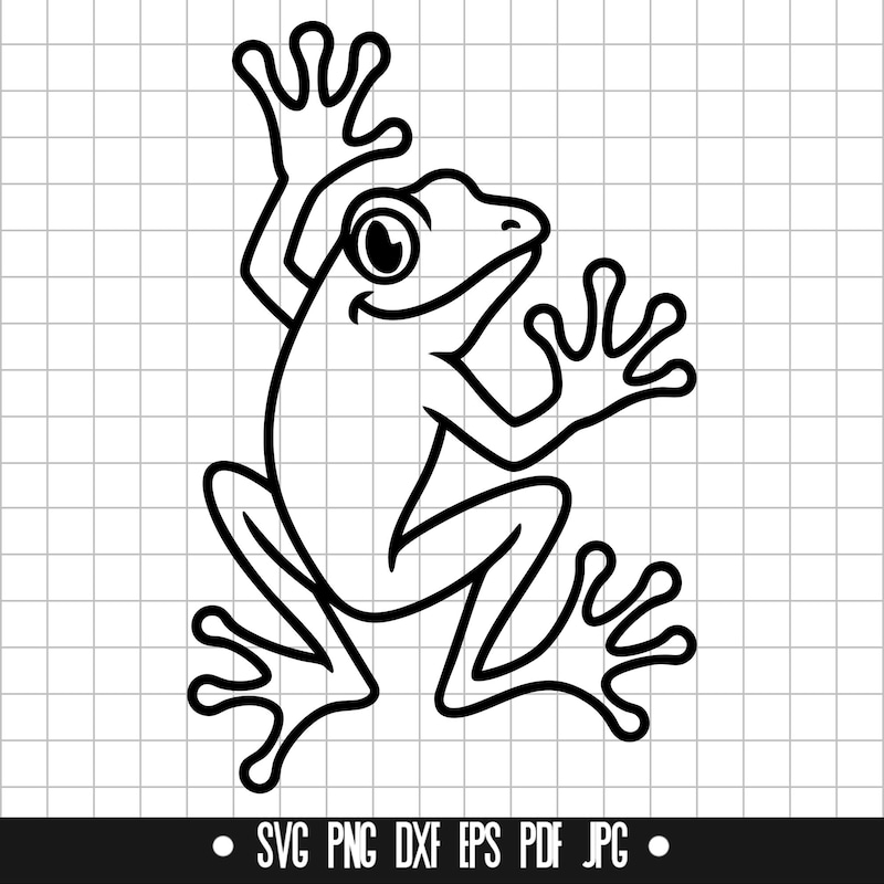 Tree Frog - Etsy