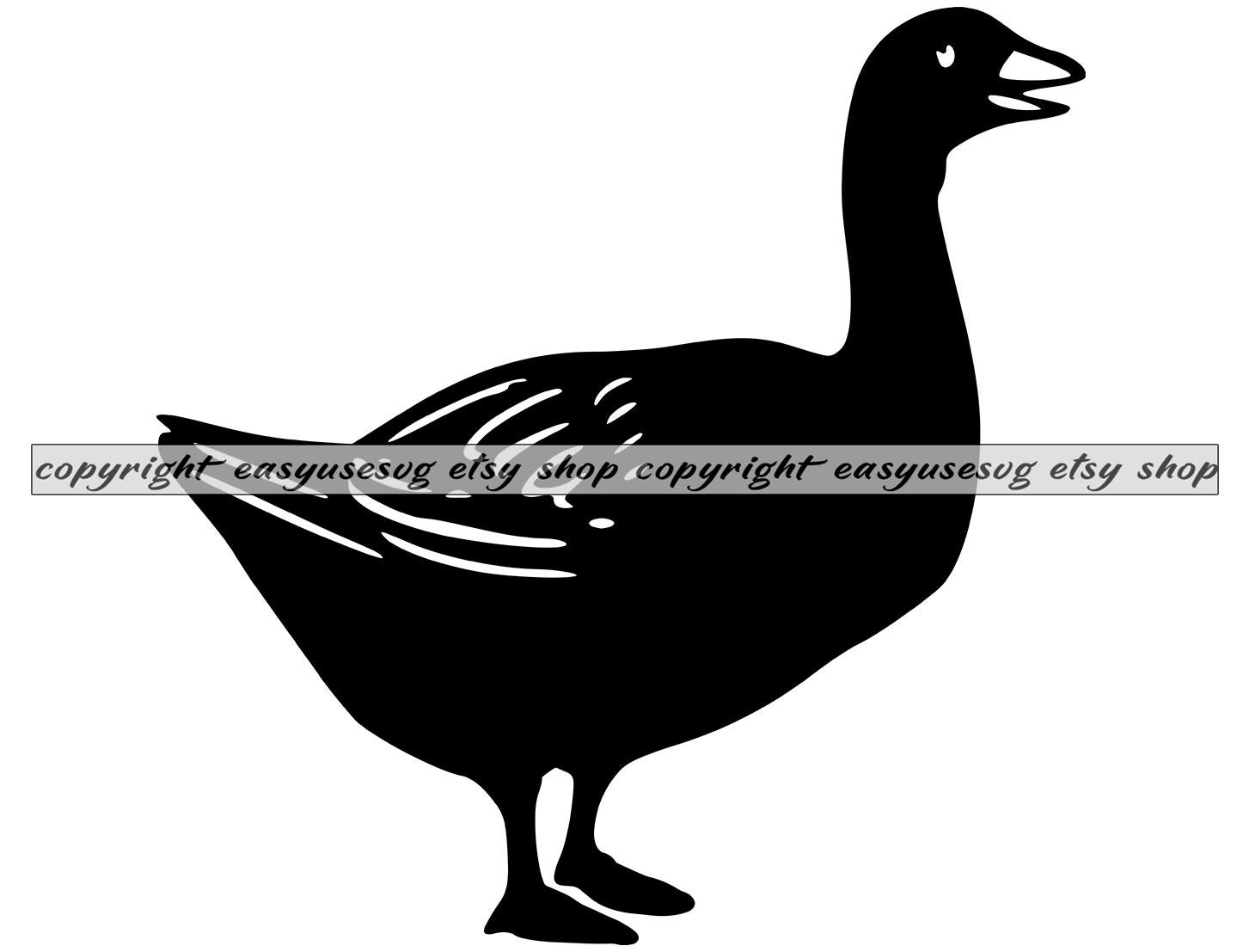 Goose SVG Goose DXF Goose PNG Goose Clipart Goose - Etsy Canada