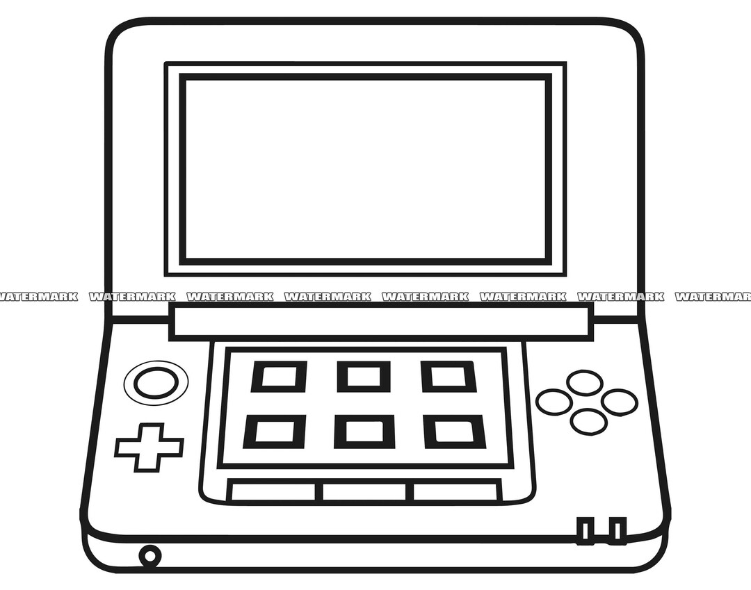 Gameboy SVG Gameboy Cut File Gameboy DXF Gameboy PNG - Etsy