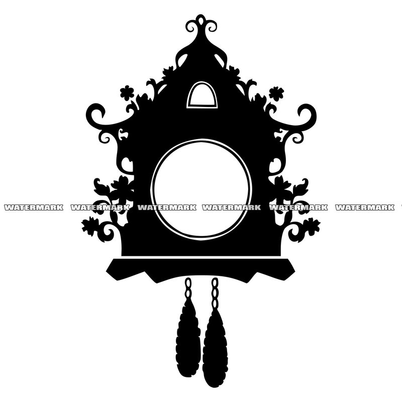 Svg Cuckoo Clock - Etsy