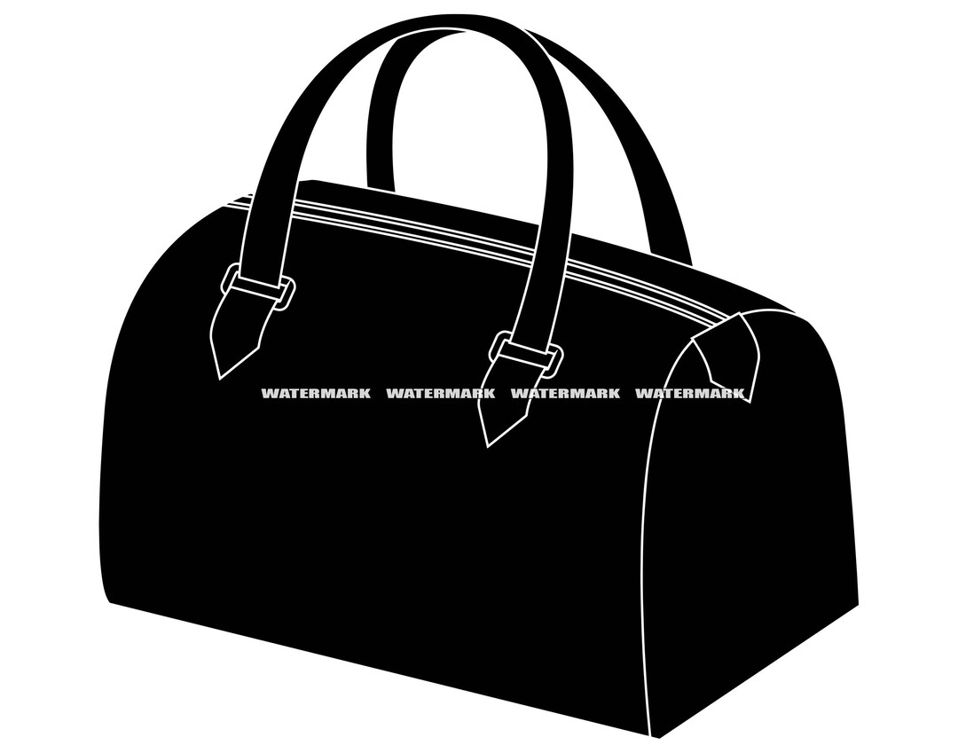 Handbag SVG, Handbag DXF, Handbag PNG, Handbag Clipart, Handbag ...