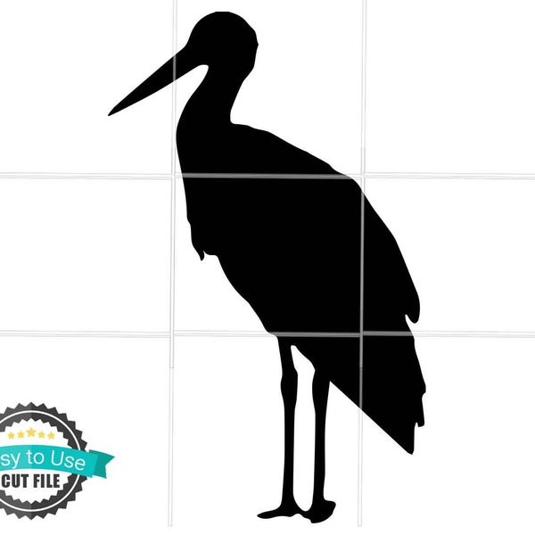 Stork Svg - Etsy