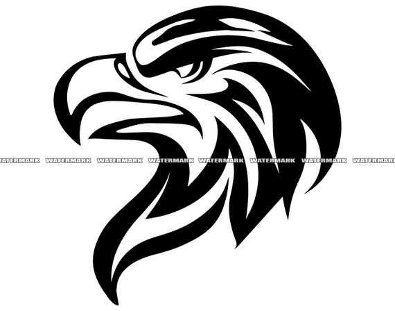 Simple Tribal Eagle