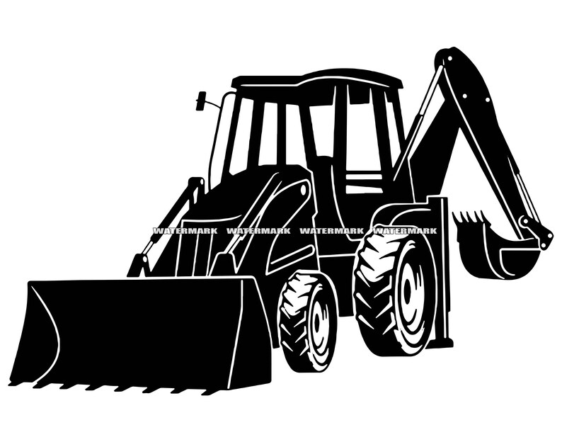 Bulldozer SVG 5 Bulldozer DXF Bulldozer PNG Bulldozer - Etsy