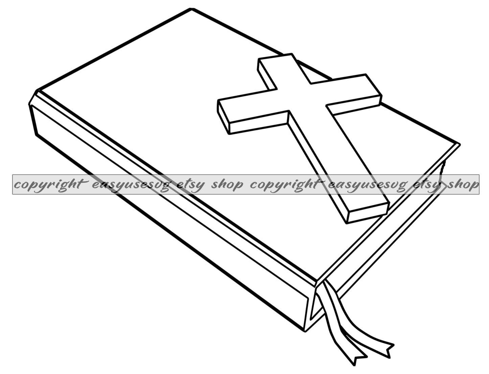 Bible SVG Bible DXF Bible PNG Bible Clipart Bible - Etsy