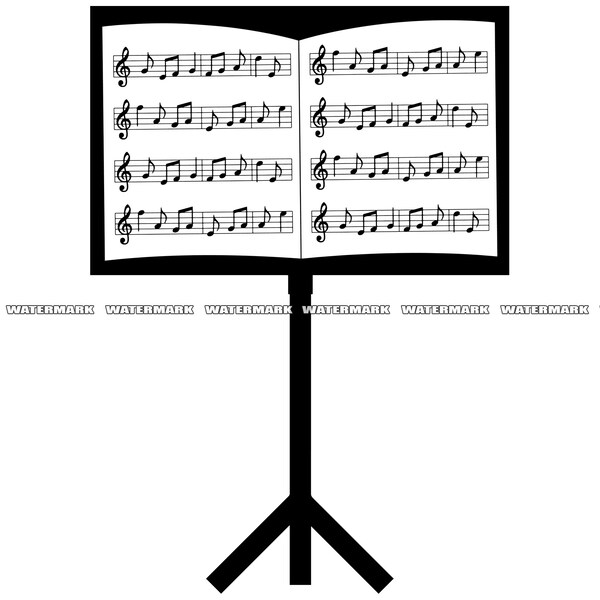Music Stand - Etsy