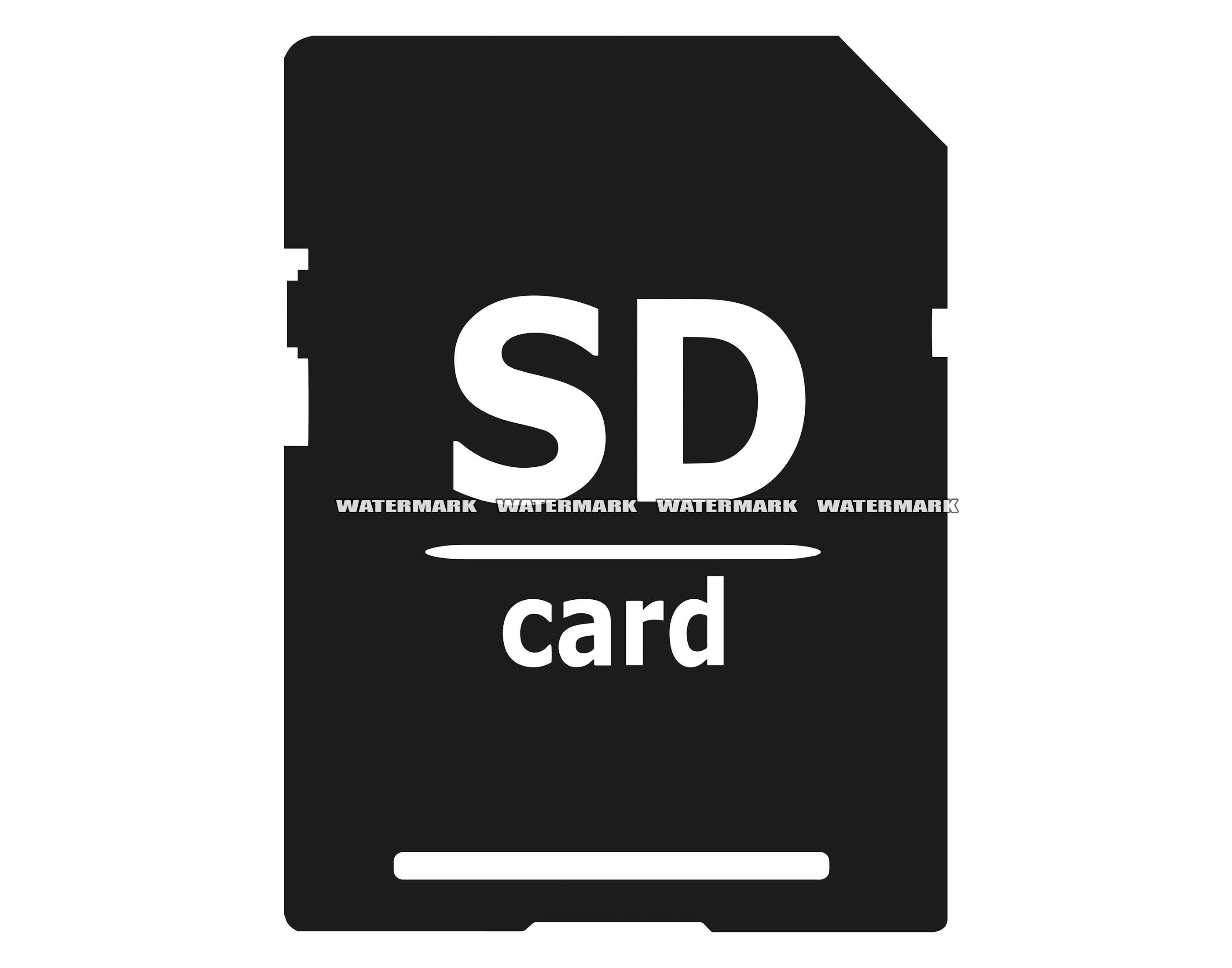 Sd Card SVG Sd Card Cut File Sd Card DXF Sd Card PNG Sd - Etsy Australia
