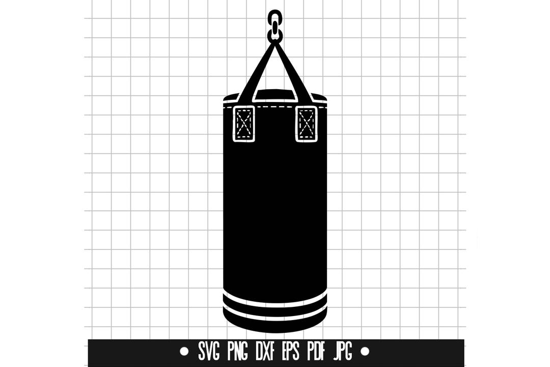Punching Bag SVG, Punching Bag DXF, Punching Bag PNG, Punching Bag Cut ...
