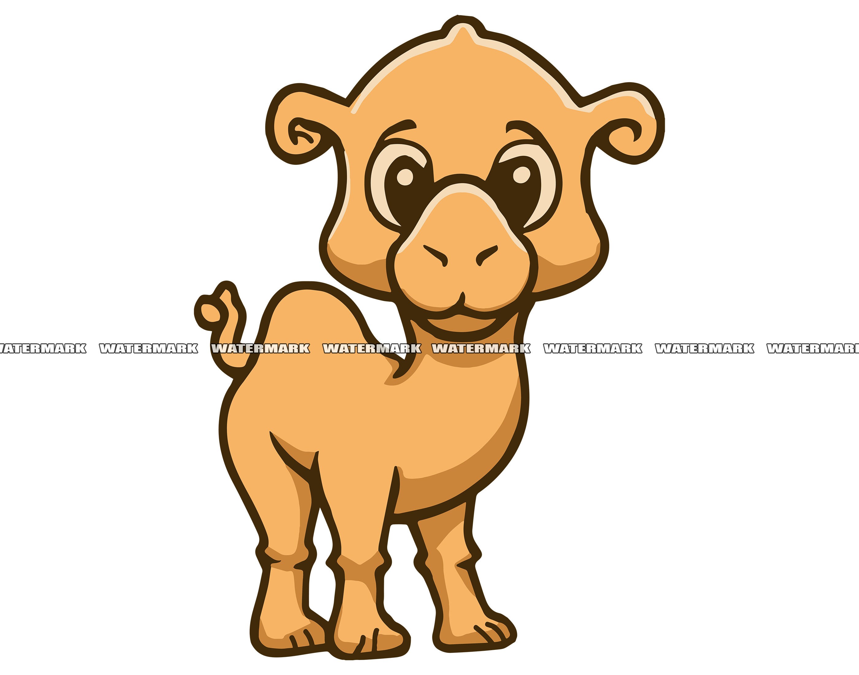 Camel Basketball Clipart