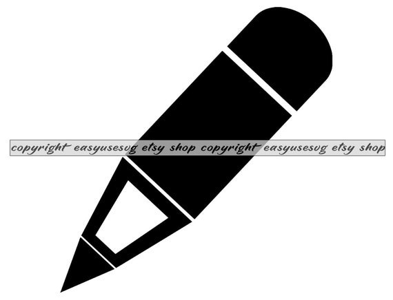 Pencil SVG Pen SVG School SVG Draw Svg 5 Pencil Clipart | Etsy
