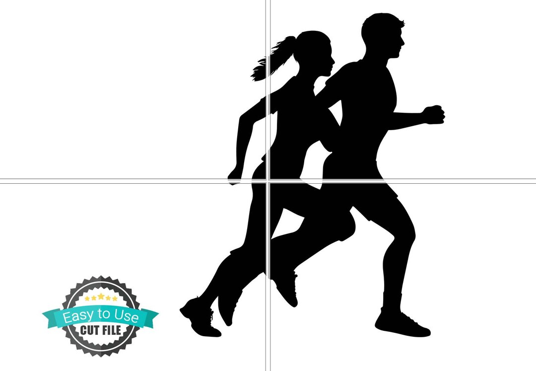 Running SVG, Running Couple SVG, Run SVG, Fitness Svg, Runner Svg, Fit ...