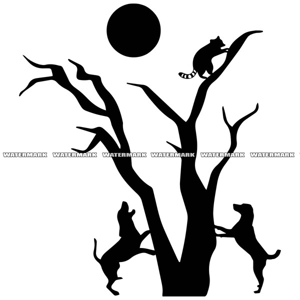 Coon Hunting Svg - Etsy