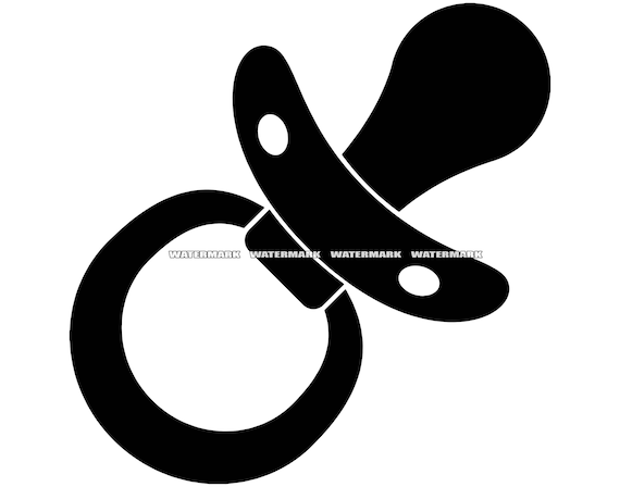 Pacifier SVG 3 Pacifier DXF Pacifier PNG Pacifier Clipart | Etsy