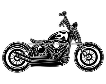 Layered Motorcycle Cut File Layered Motorcycle SVG Layered - Etsy