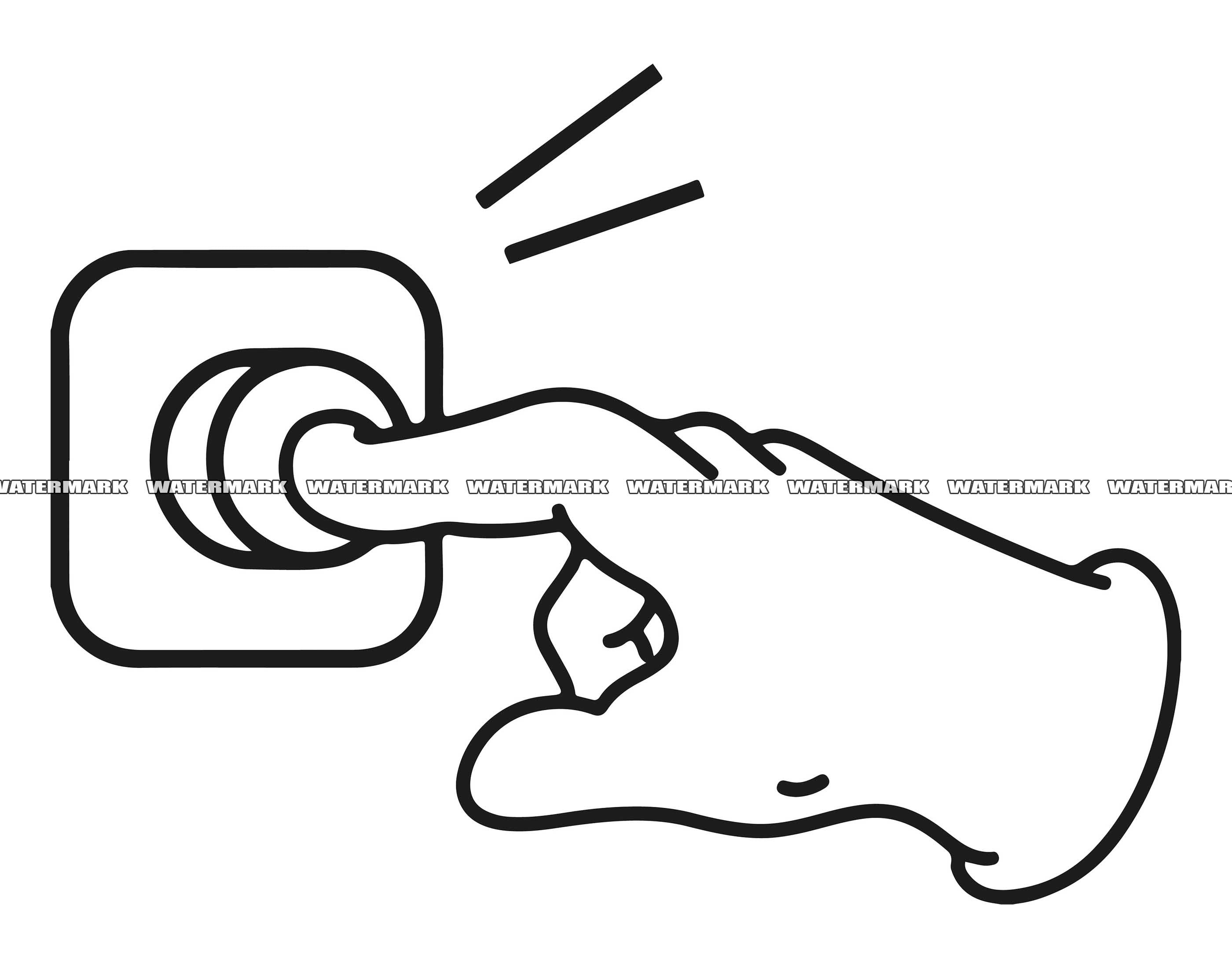 Push Button SVG, Push Button Cut File, Push Button DXF, Push Button PNG ...