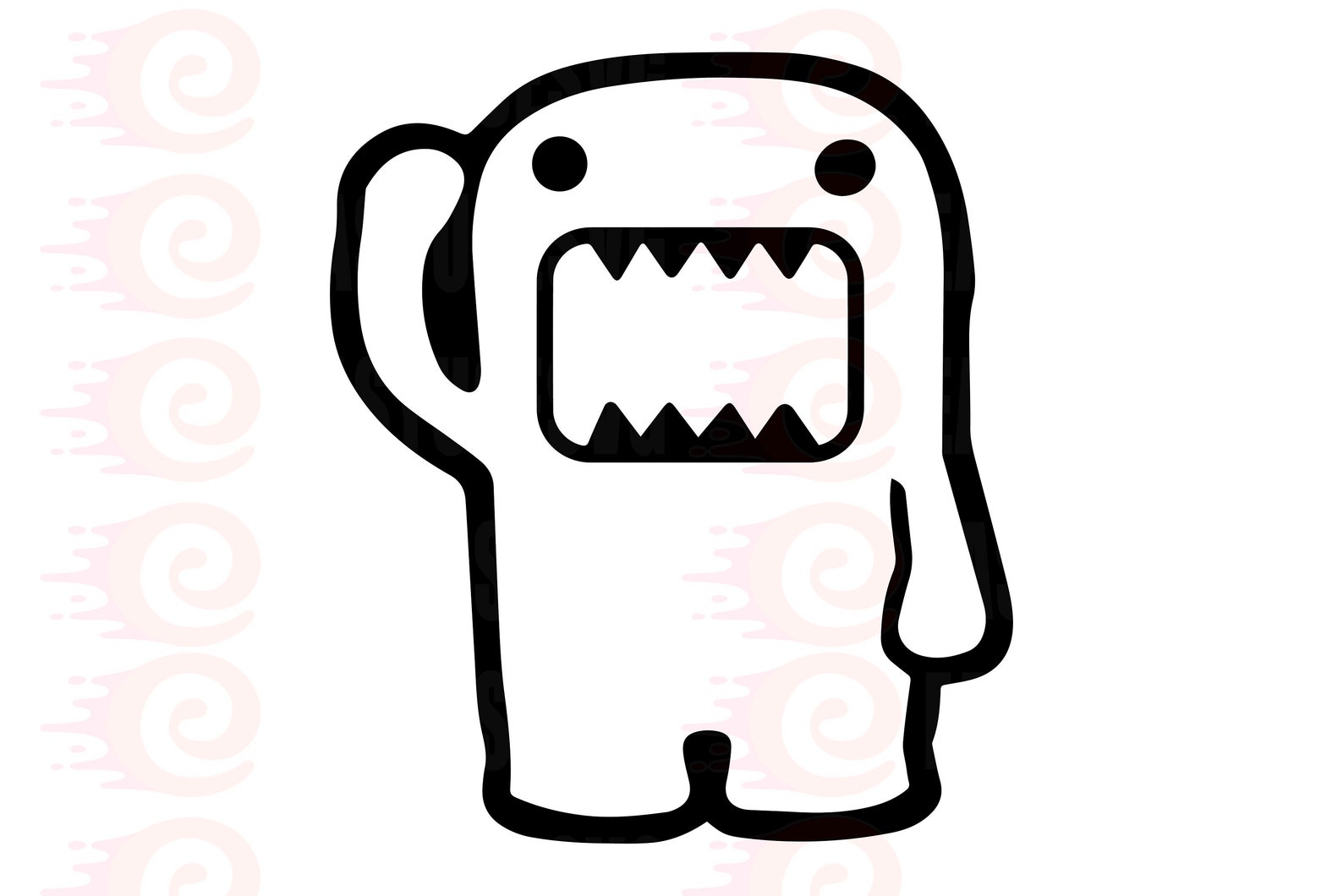 Domo SVG Cut File Domo Car Sticker SVG Domo Vector Domo Cut | Etsy