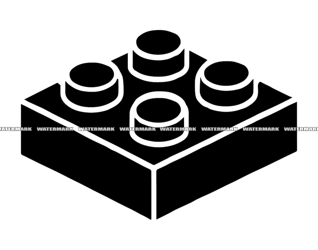 Building Brick SVG Building Brick Cut File Building Brick - Etsy