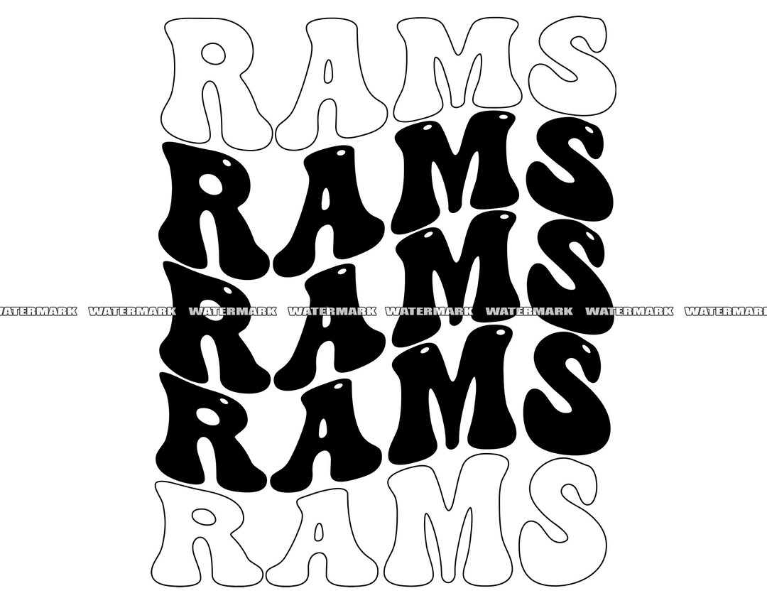 Rams SVG, 1, Rams Cut File, Rams DXF, Rams PNG, Rams Clipart, Rams ...
