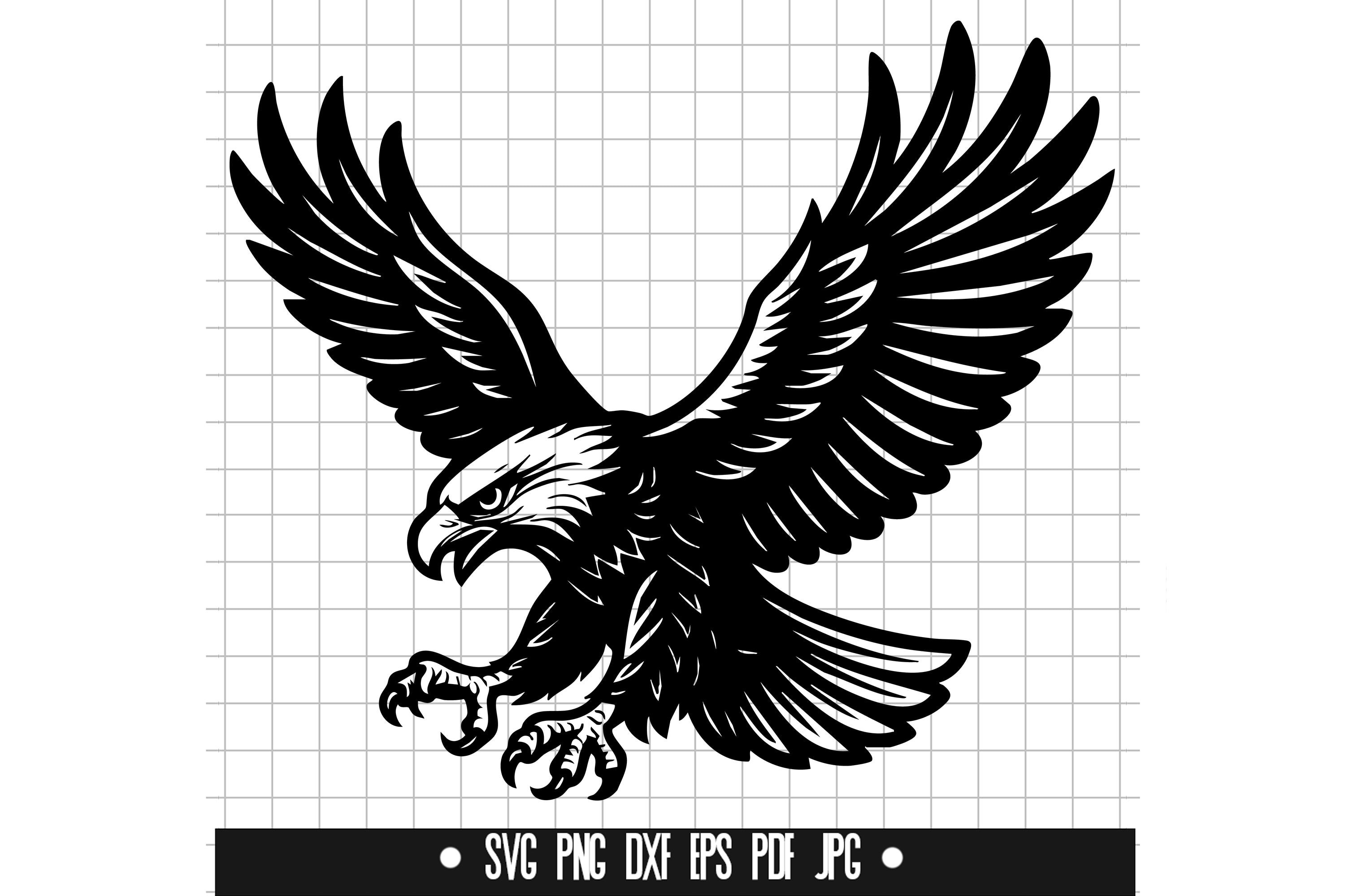 Flying Eagle SVG, Flying Eagle DXF, Flying Eagle PNG, Flying Eagle Cut ...