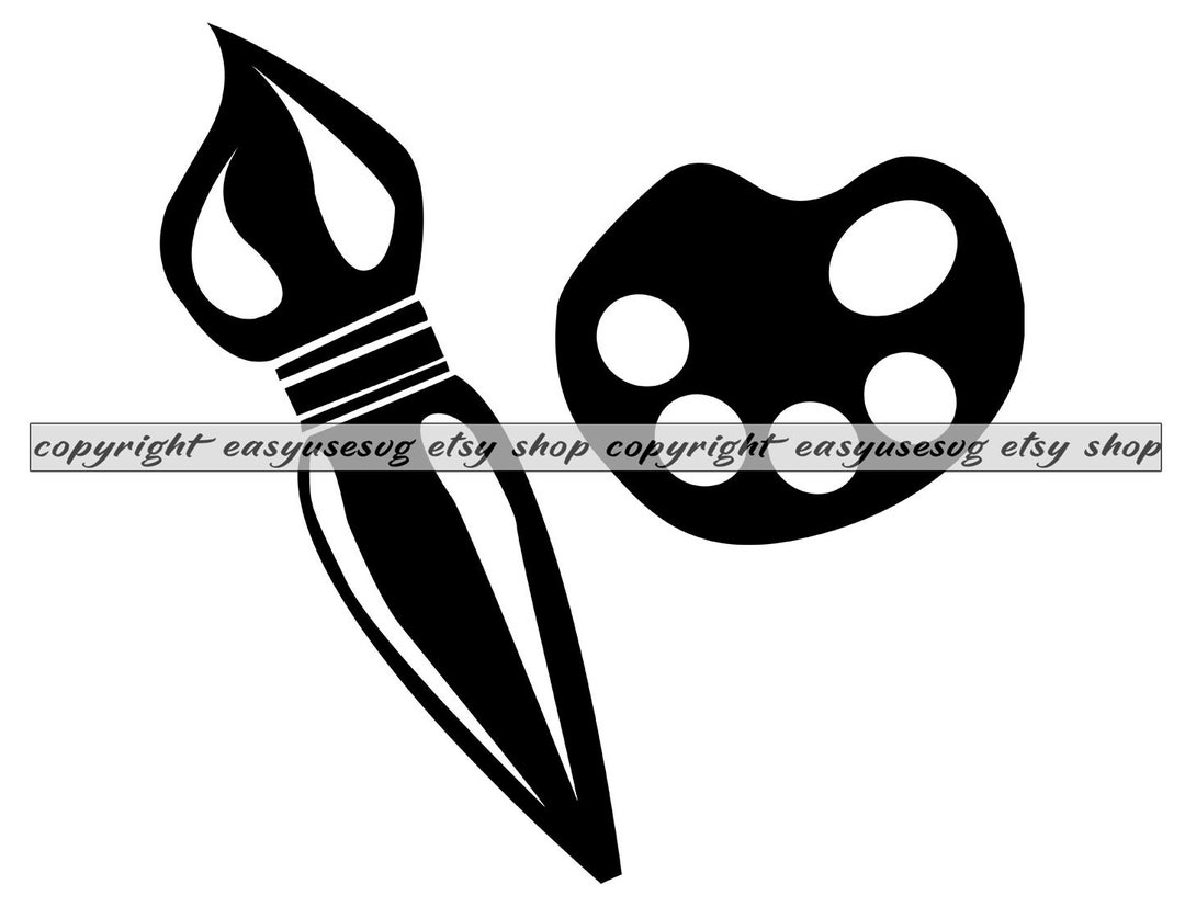 Paint SVG, Paint Palette SVG, Art SVG, Paint Brush Svg, Paint Clipart ...