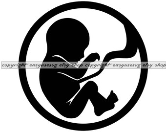 Basketball Fetus Svg - Etsy