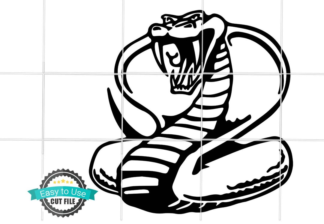 King Cobra SVG, Cobra Svg, Snake SVG, Cobra DXF, Cobra Clipart, Cobra ...