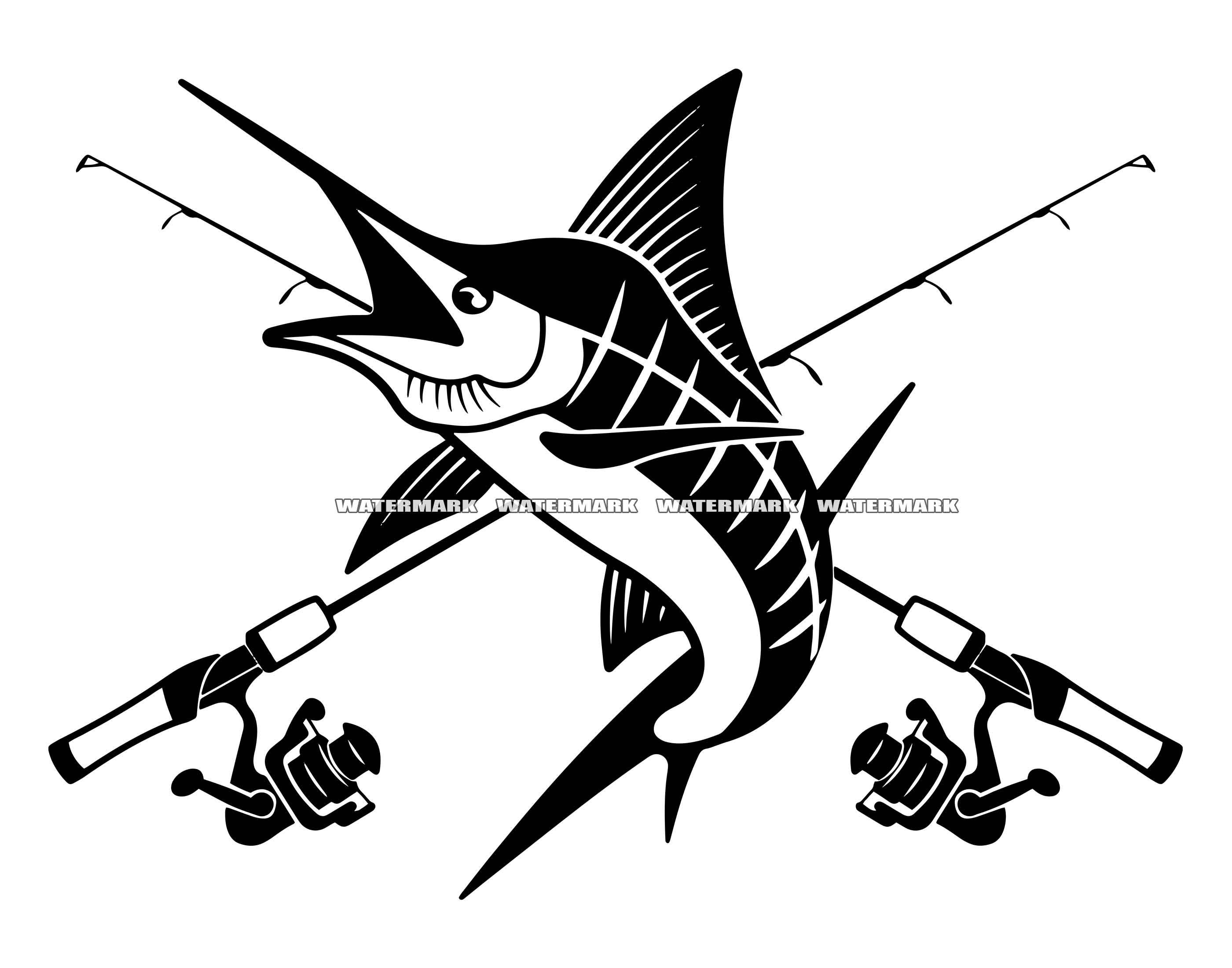Marlin Silhouette