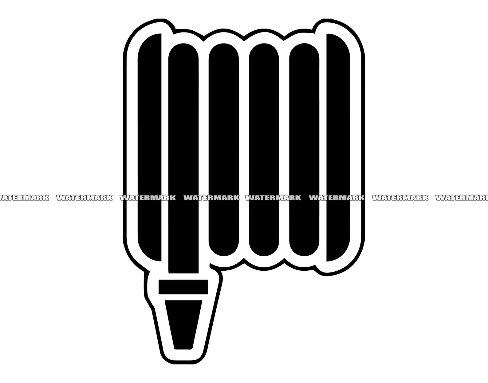Fire Hose SVG, Fire Hose Cut File, Fire Hose DXF, Fire Hose PNG, Fire ...