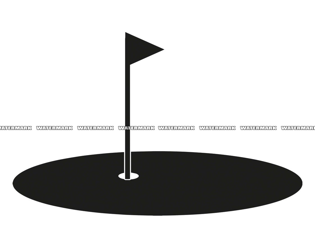 Golf Hole SVG Golf Flag Svg Golf Cut File Golf DXF Golf - Etsy Canada