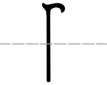 Walking Cane Clipart