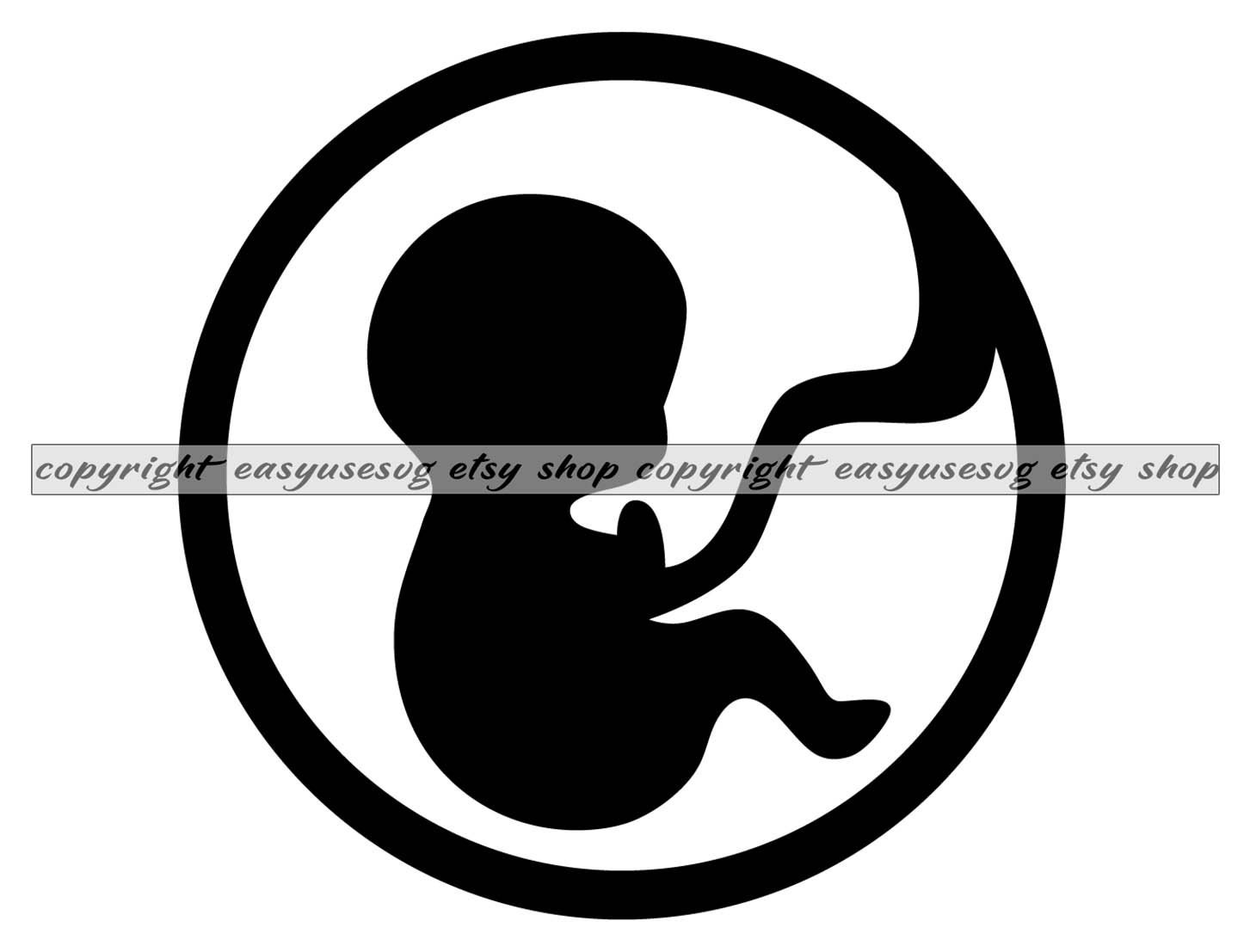 Fetus SVG Fetus DXF Fetus PNG Fetus Clipart Fetus - Etsy Australia