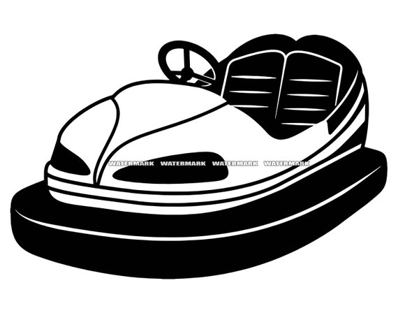 Bumper Car SVG 1 Bumper Car DXF Bumper Car PNG Bumper Car | Etsy