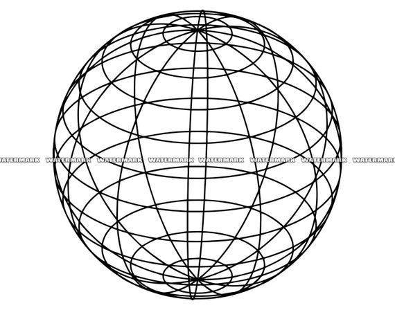 Globe SVG 2 Globe Cut File Globe DXF Globe PNG Globe - Etsy Canada