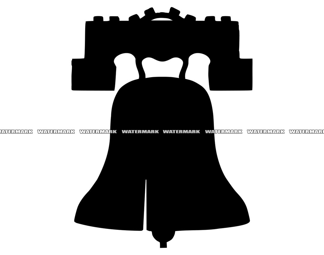 Liberty Bell SVG, Liberty Bell Cut File, Liberty Bell DXF, Liberty Bell ...