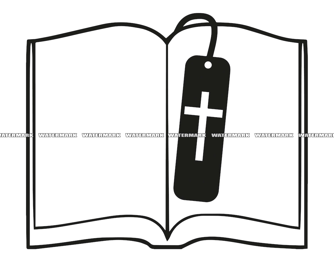 Bible SVG, Bible Cut File, Bible DXF, Bible PNG, Bible Clipart, Bible ...