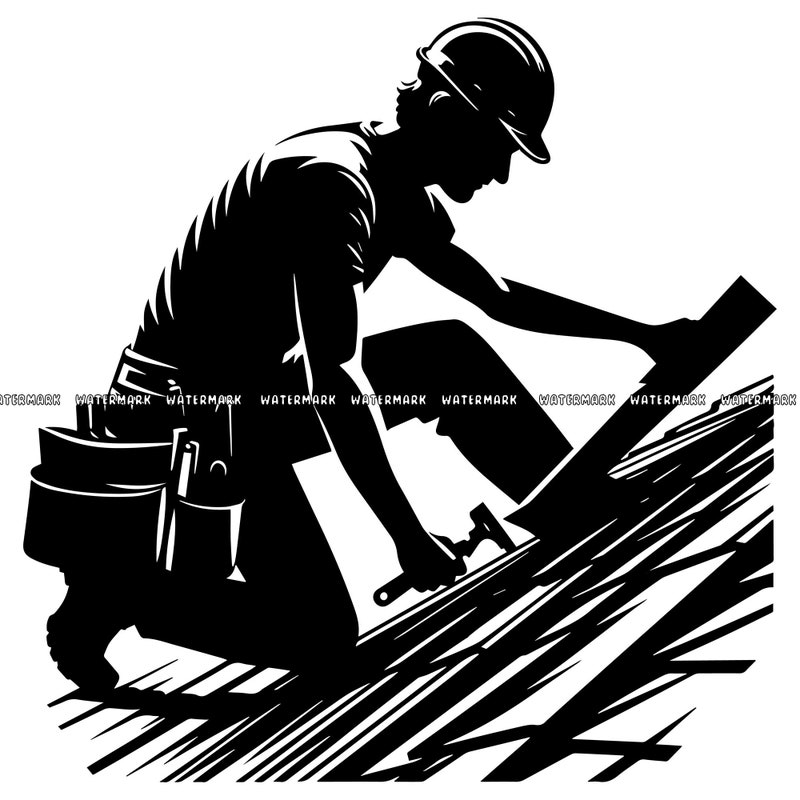 Roofing Svg - Etsy