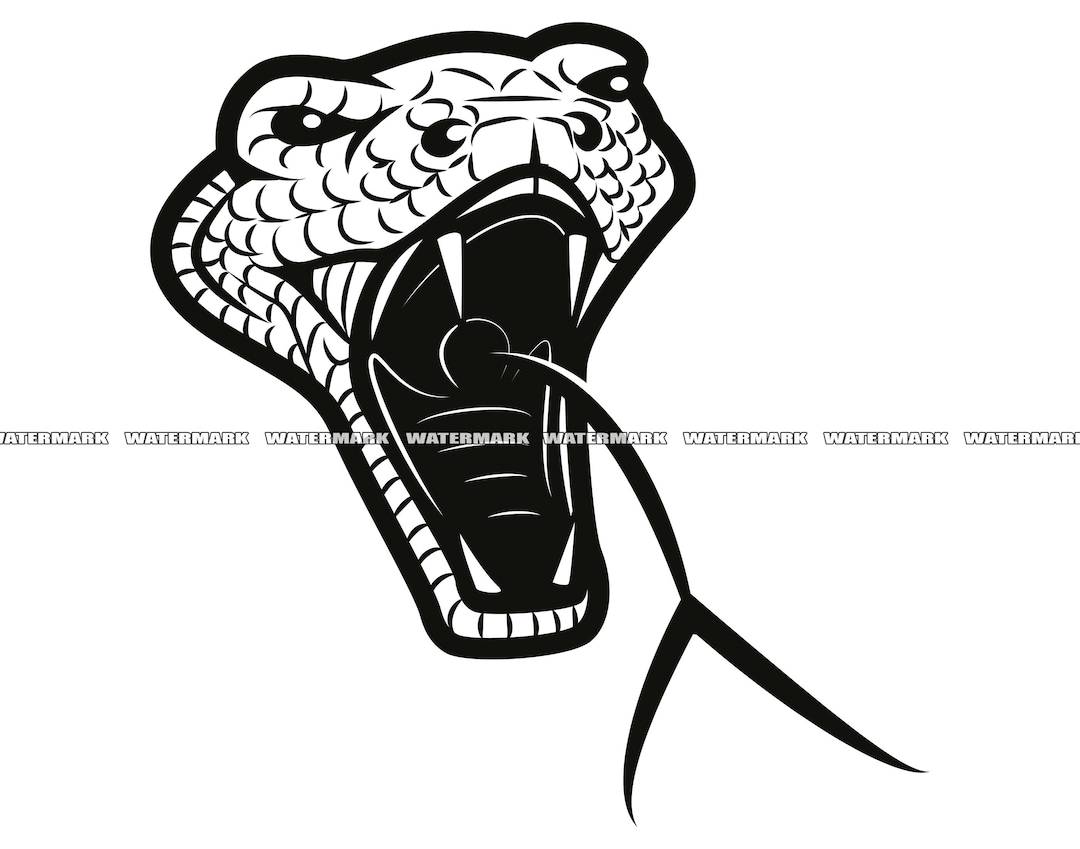 Cobra SVG Cobra Cut File Cobra DXF Cobra PNG Cobra - Etsy