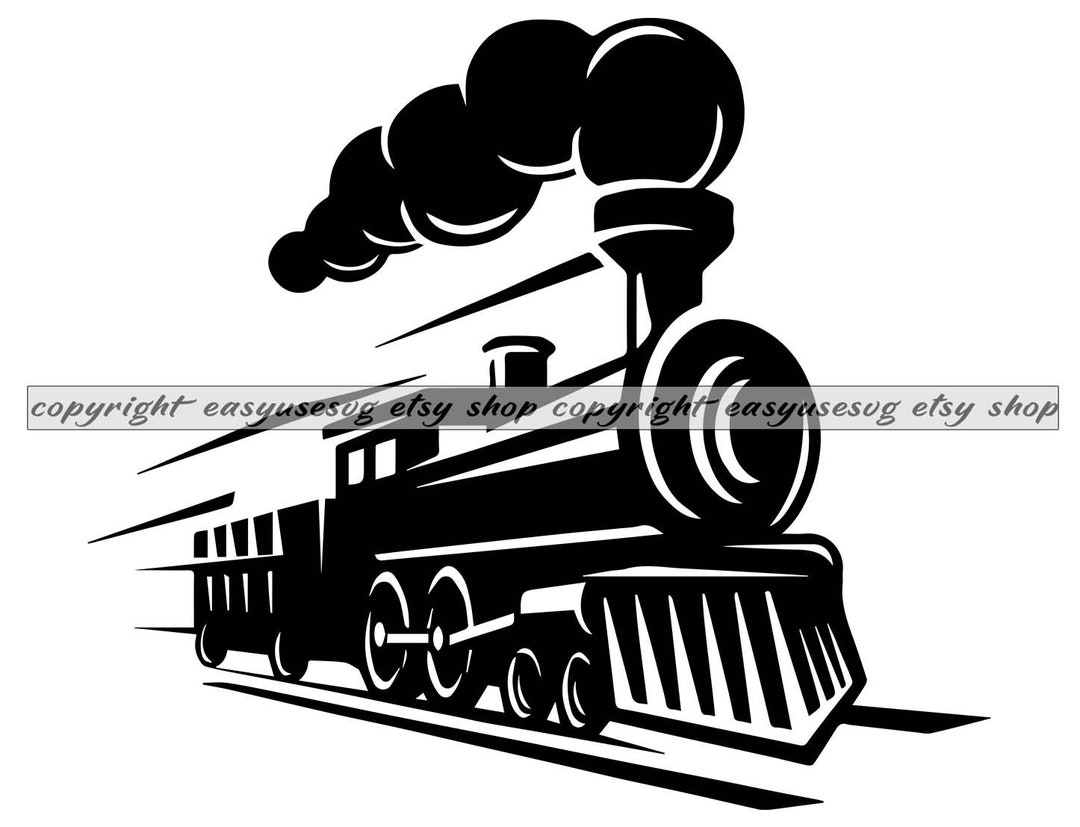 Train SVG, Steam Train Svg, Steam Engine SVG, Locomotive SVG, Train ...